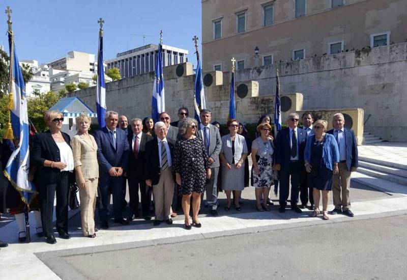 Οι σημαίες της Ξάνθης στην καρδιά της Αθήνας