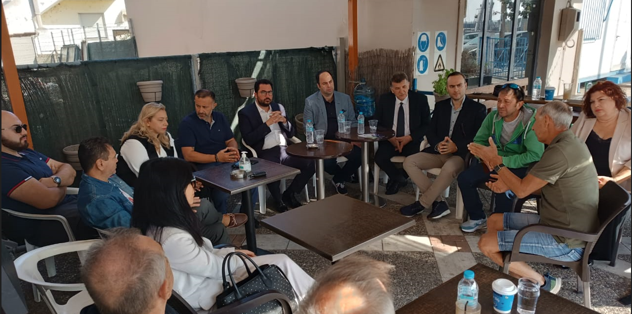 Επίσκεψη του Γραμματέα ΠΑΣΟΚ-ΚΙΝΑΛ Ανδρέα Σπυρόπουλου στην ΠΕ Ξάνθης