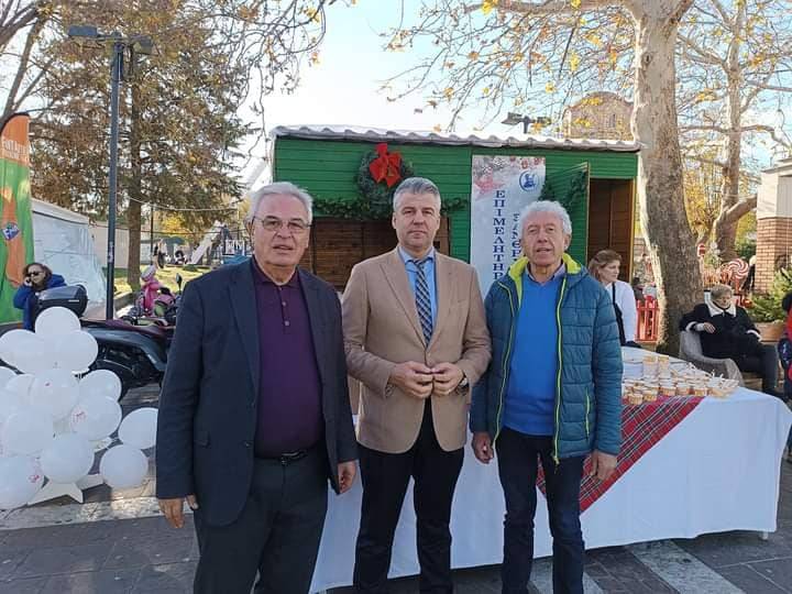 Και ο νέος Περιφερειάρχης ΑΜΘ «γεύτηκε» το Γλυκό του Αη - Βασίλη