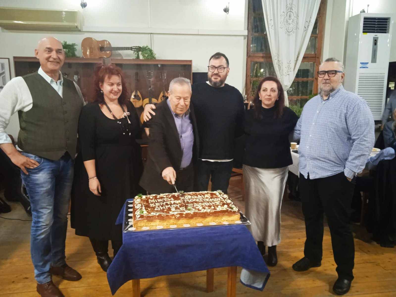 Κοπή βασιλόπιτας της Μικτής Χορωδίας Δημοτικού Ωδείου Ξάνθης