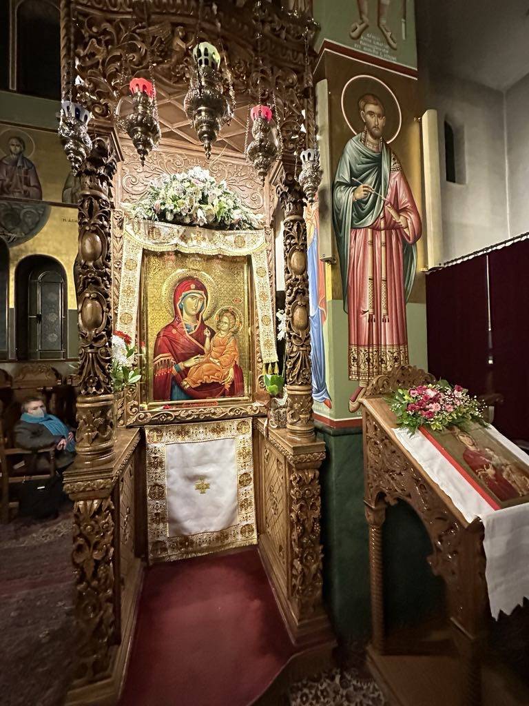 Θεομητορικού εικονίσματος Παναγίας ΕΛΕΥΘΕΡΩΤΡΙΑΣ στον Ι. Ναό Αγίου ...
